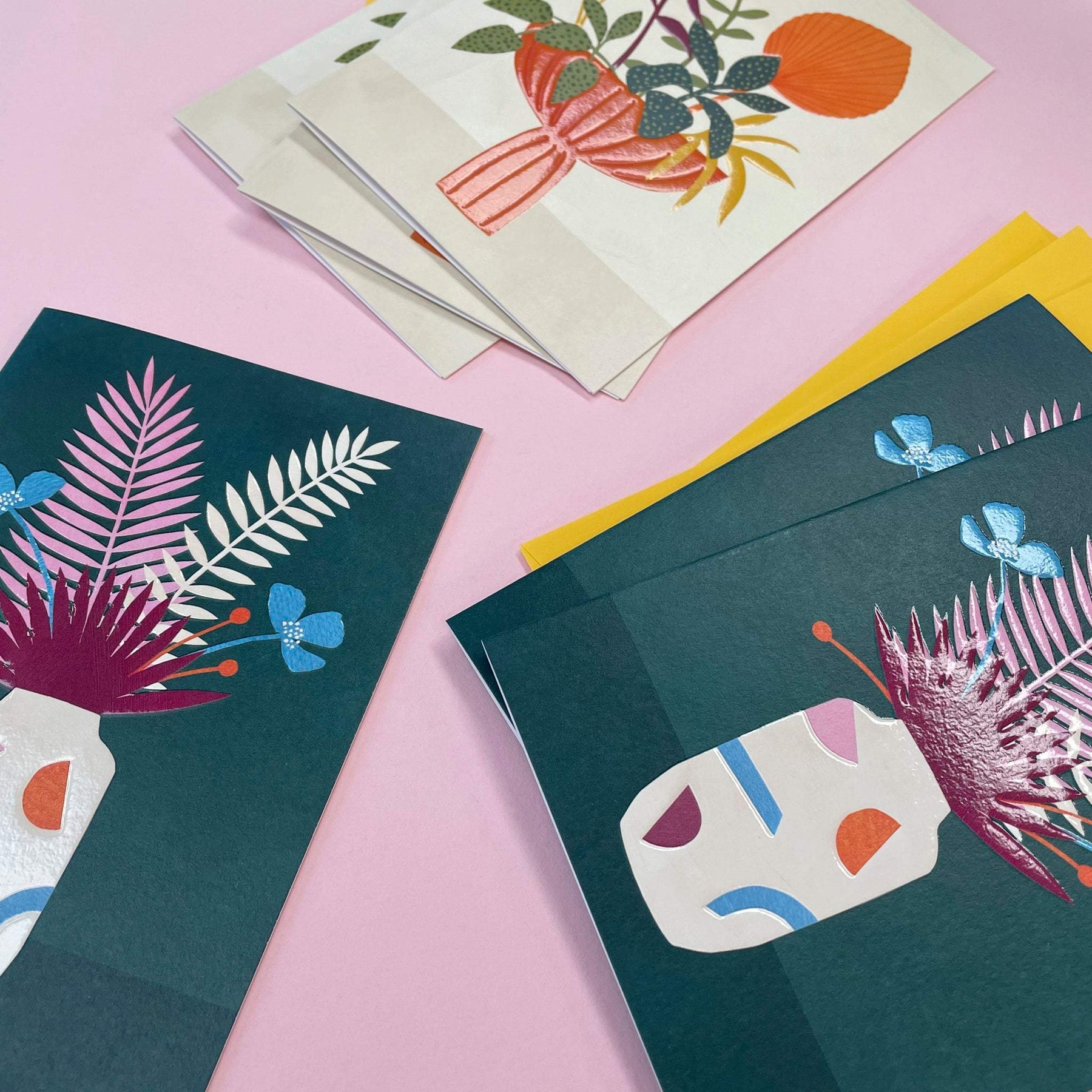 Card Sets | Raspberry Blossom