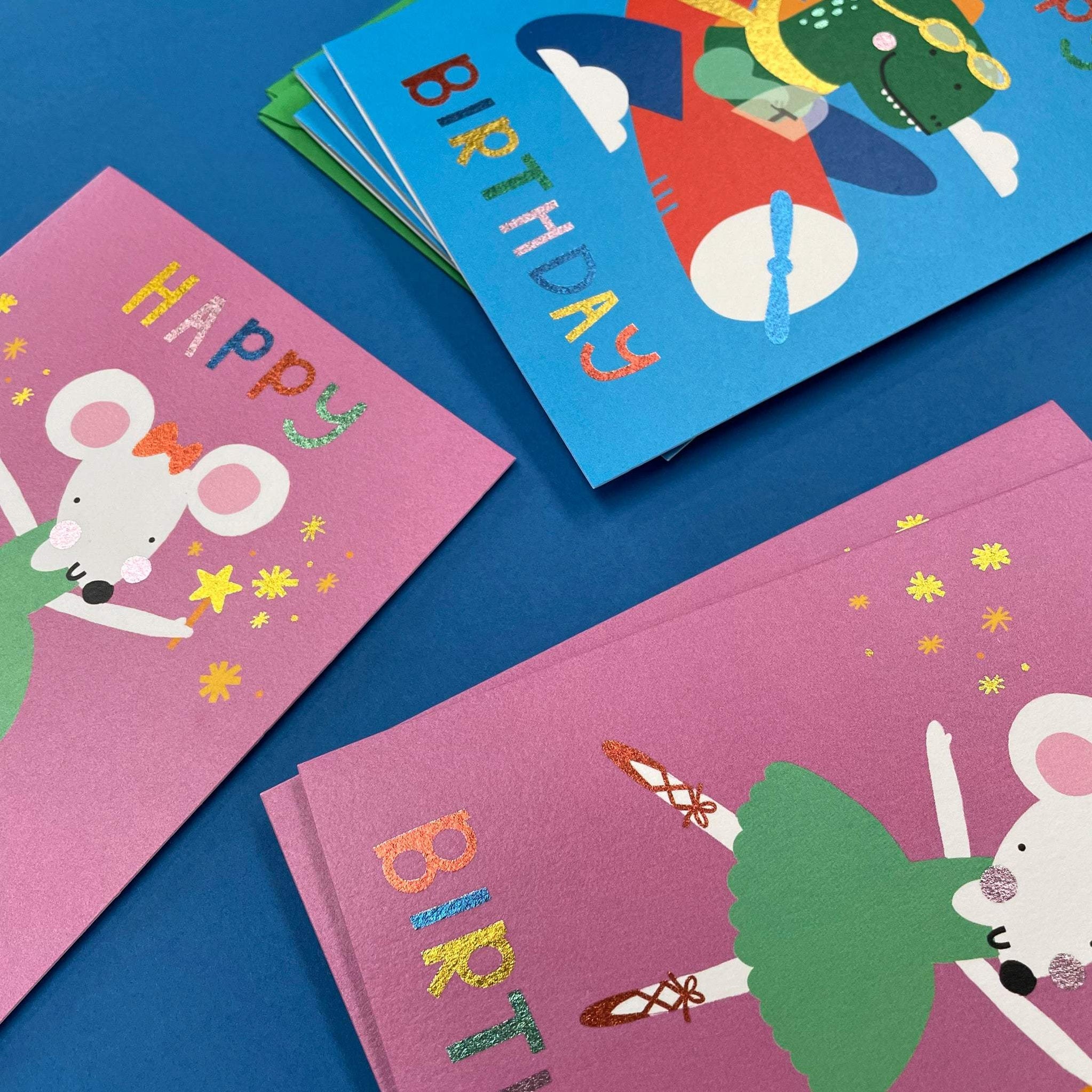 Card Sets | Raspberry Blossom