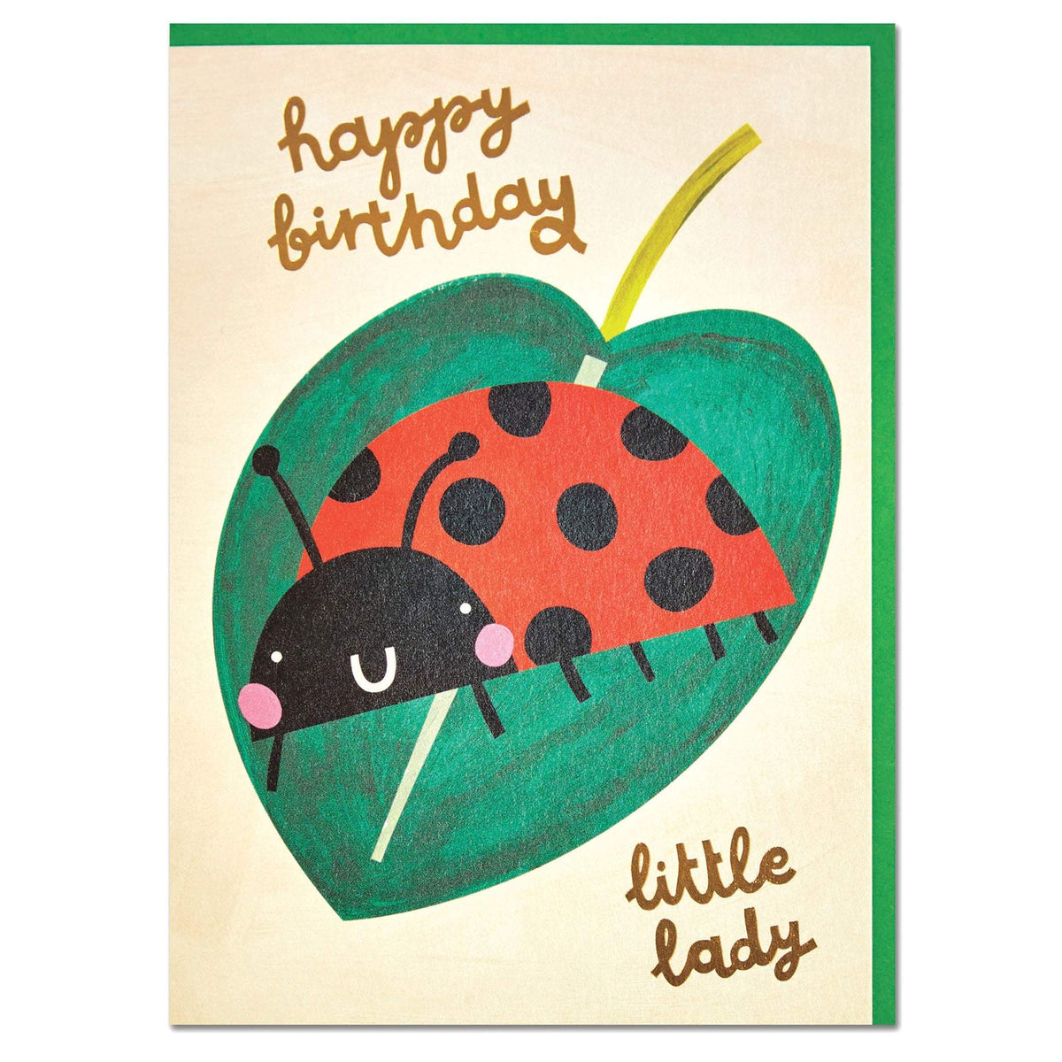 Happy Birthday little lady' Ladybird – Raspberry Blossom